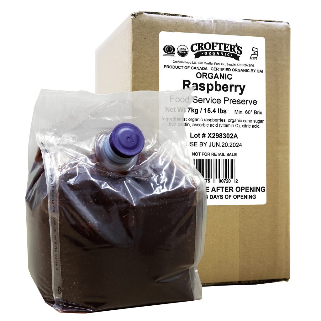 Crofter’s Raspberry Food Service Preserve – Star Marketing Ltd.