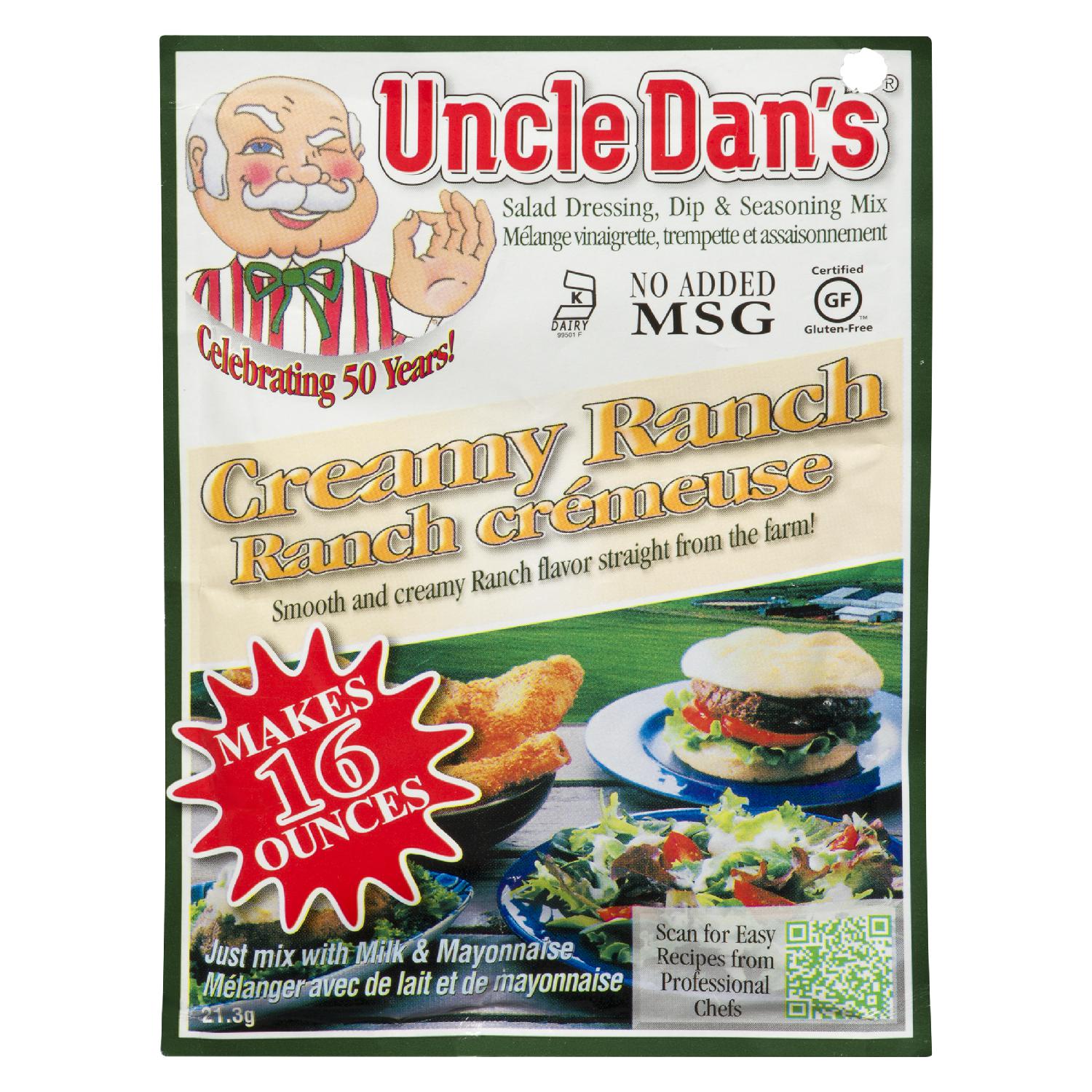 Uncle Dan’s Creamy Ranch Dressing – Star Marketing Ltd.